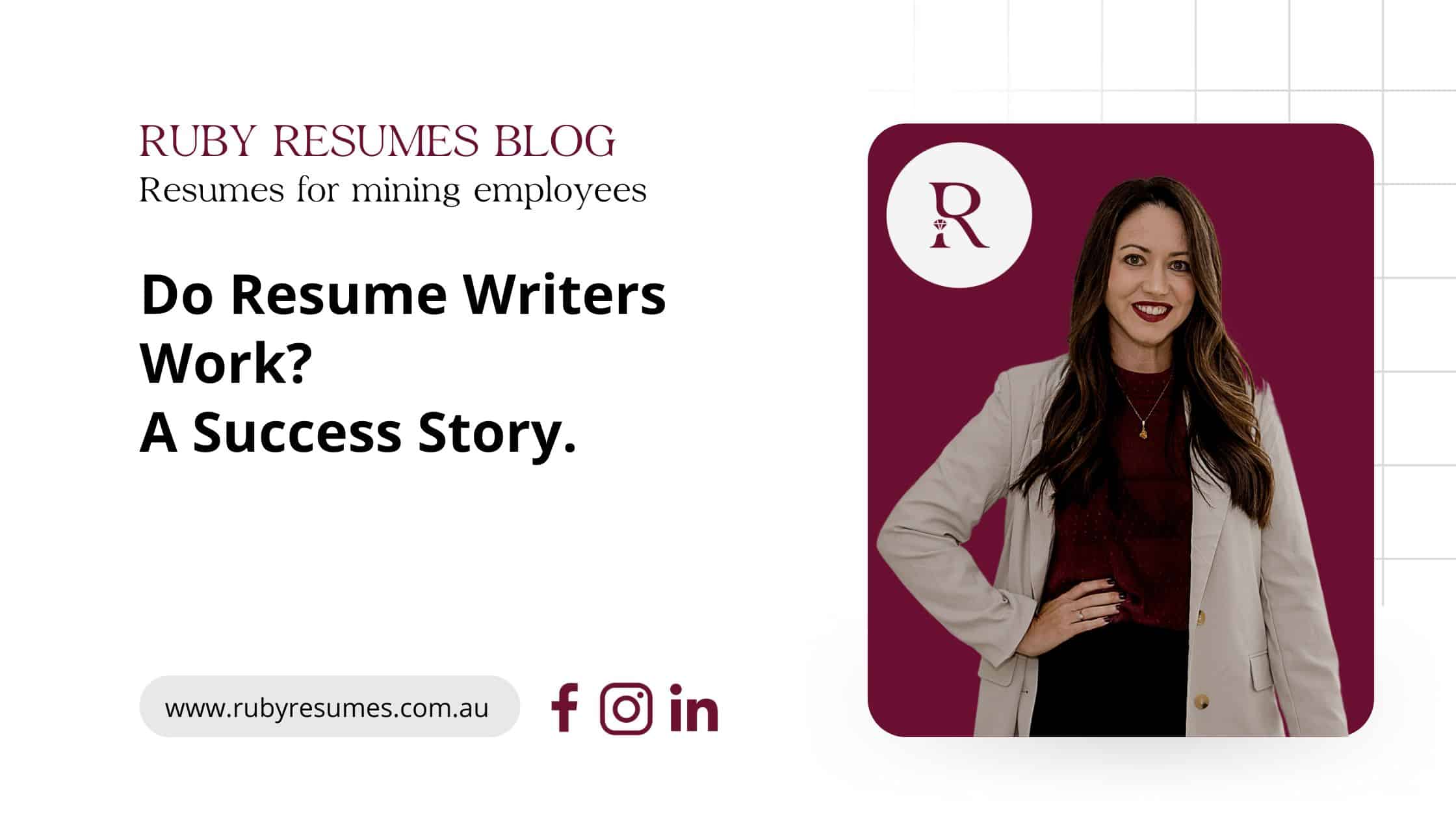 Mining Resume Writer Success: One Application - One Job Offer